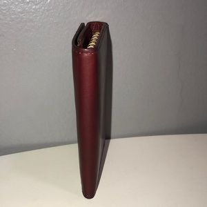 Bags | Hugo Bosca Burgundy Leather Keychain Purse | Poshmark